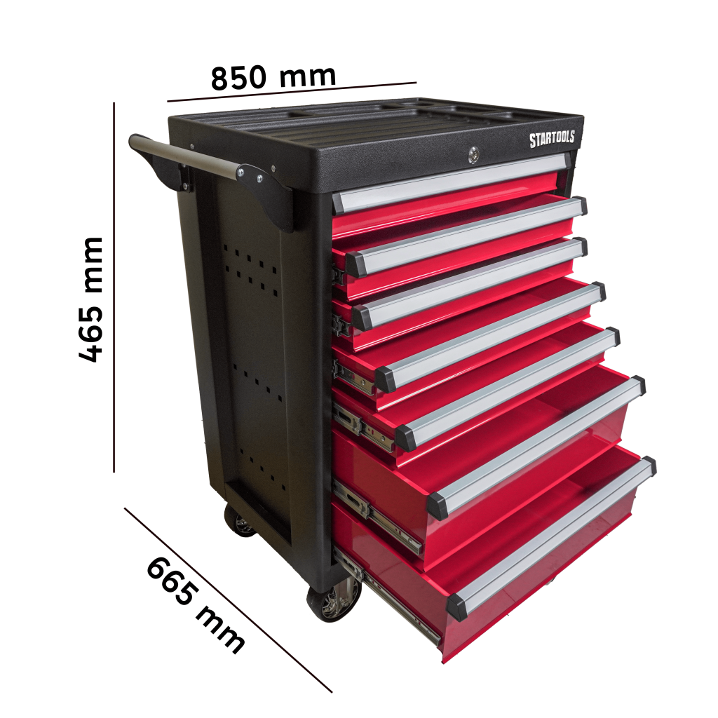7 Drawers Tool Trolley - Startools Indonesia